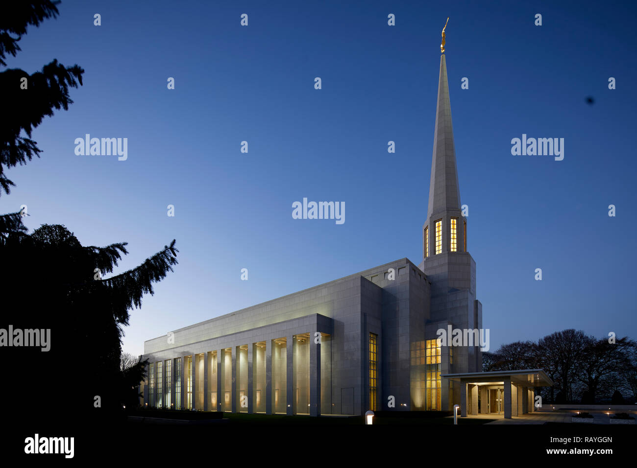Mormon temple chorley hi-res stock photography and images - Alamy