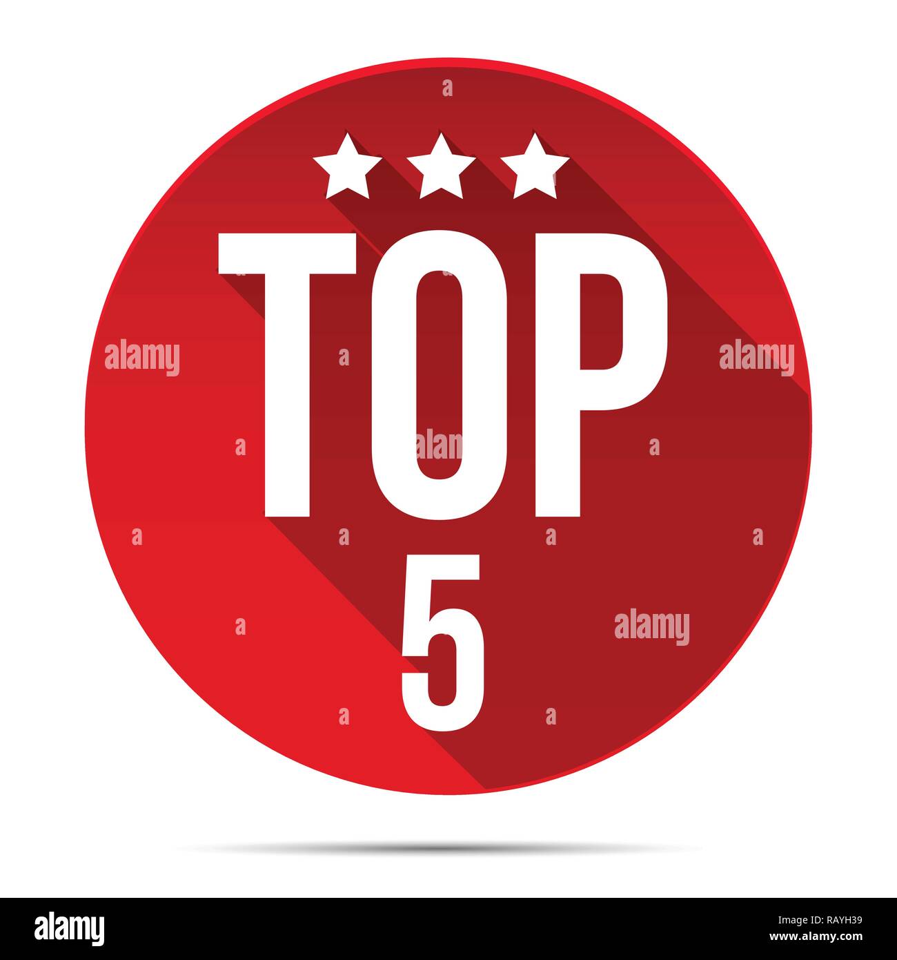 Top Five red button vector Stock Vector Image & Art - Alamy