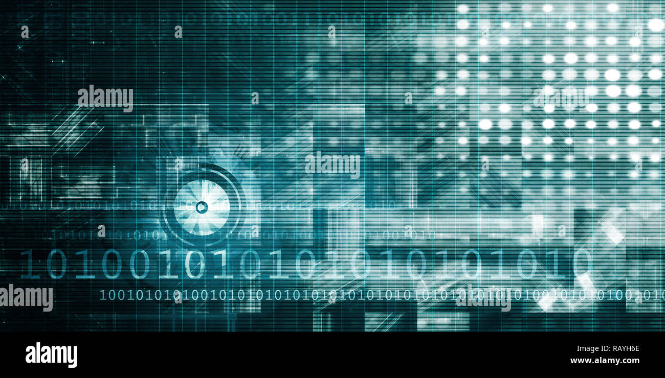 Information Technology Platform and Database System Concept Stock Photo ...