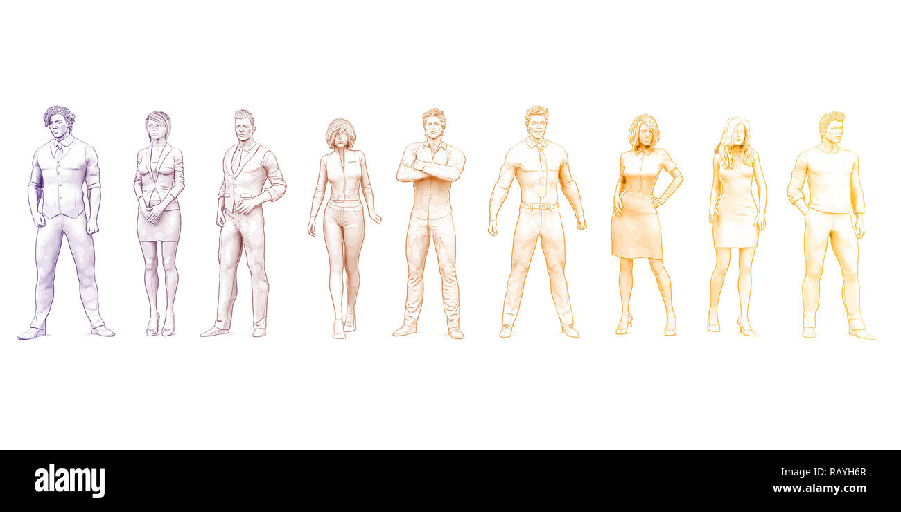 Manpower Services and Corporate Hiring Solutions as Concept Stock Photo ...