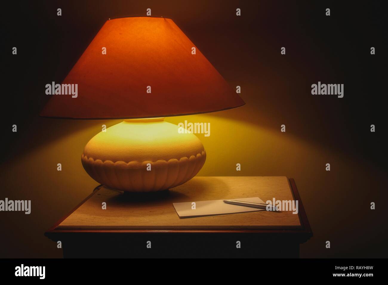 Still life with lamp Stock Photo - Alamy
