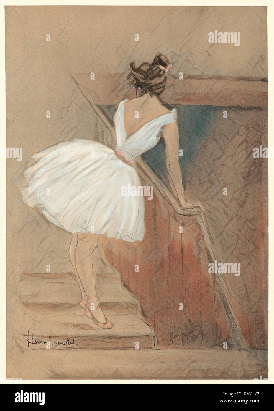 Henri Boutet (French, 1851 - 1919). Dans les Coulisses, ca. 1897 ...
