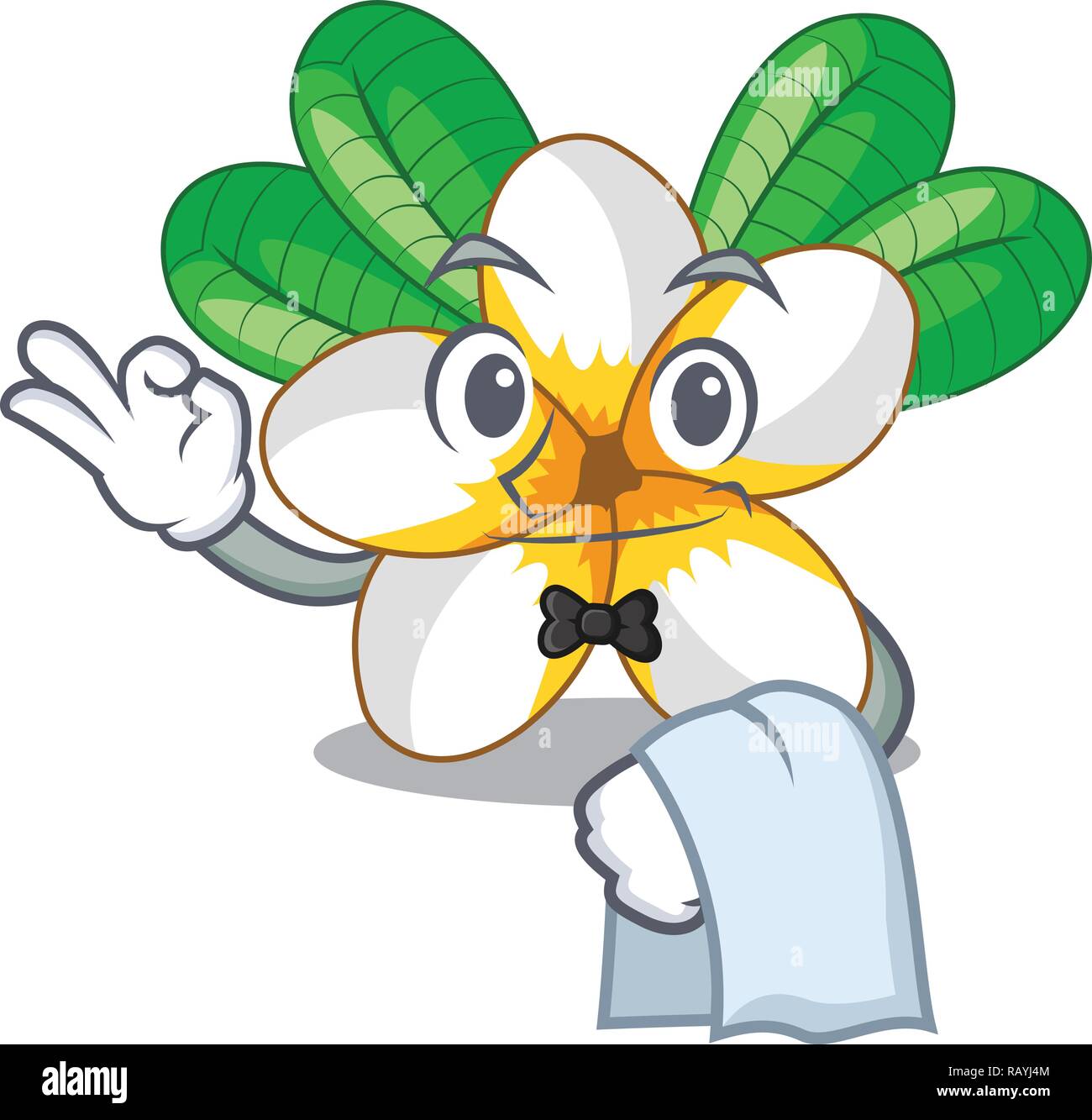 Serve detail leaf Stock Vector Images - Alamy