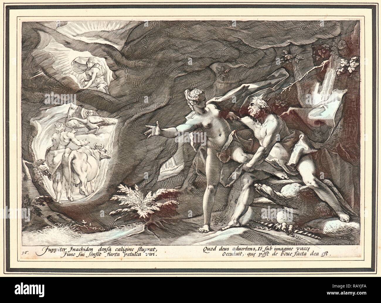 Goltzius jupiter io hi-res stock photography and images - Alamy