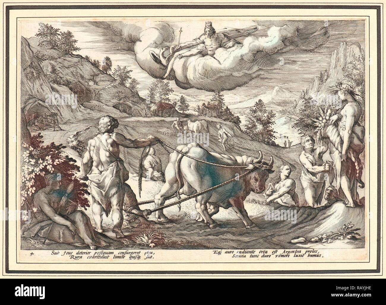 Anonymous after Hendrick Goltzius (Dutch, 1558 - 1617). The Age of Silver, ca. 1589. From ...