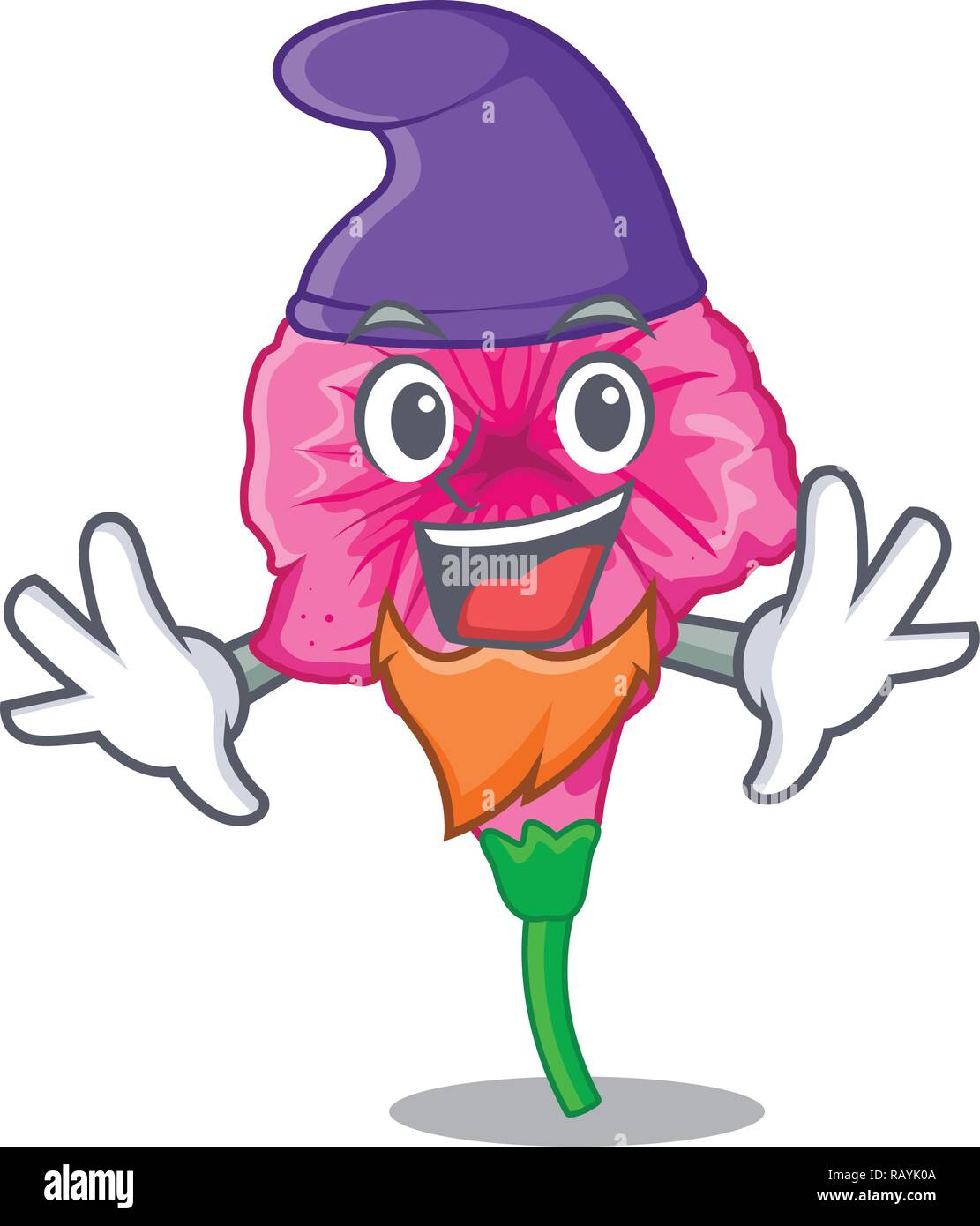 Purple petunia blossom Stock Vector Images - Alamy