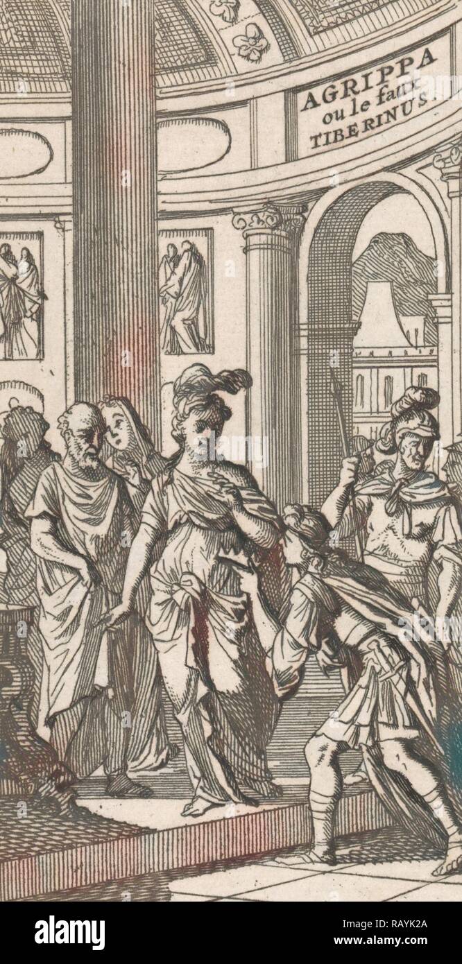 Title page for 'Agrippa ou le faux Tiberinus', in: P. Quinault, Le ...