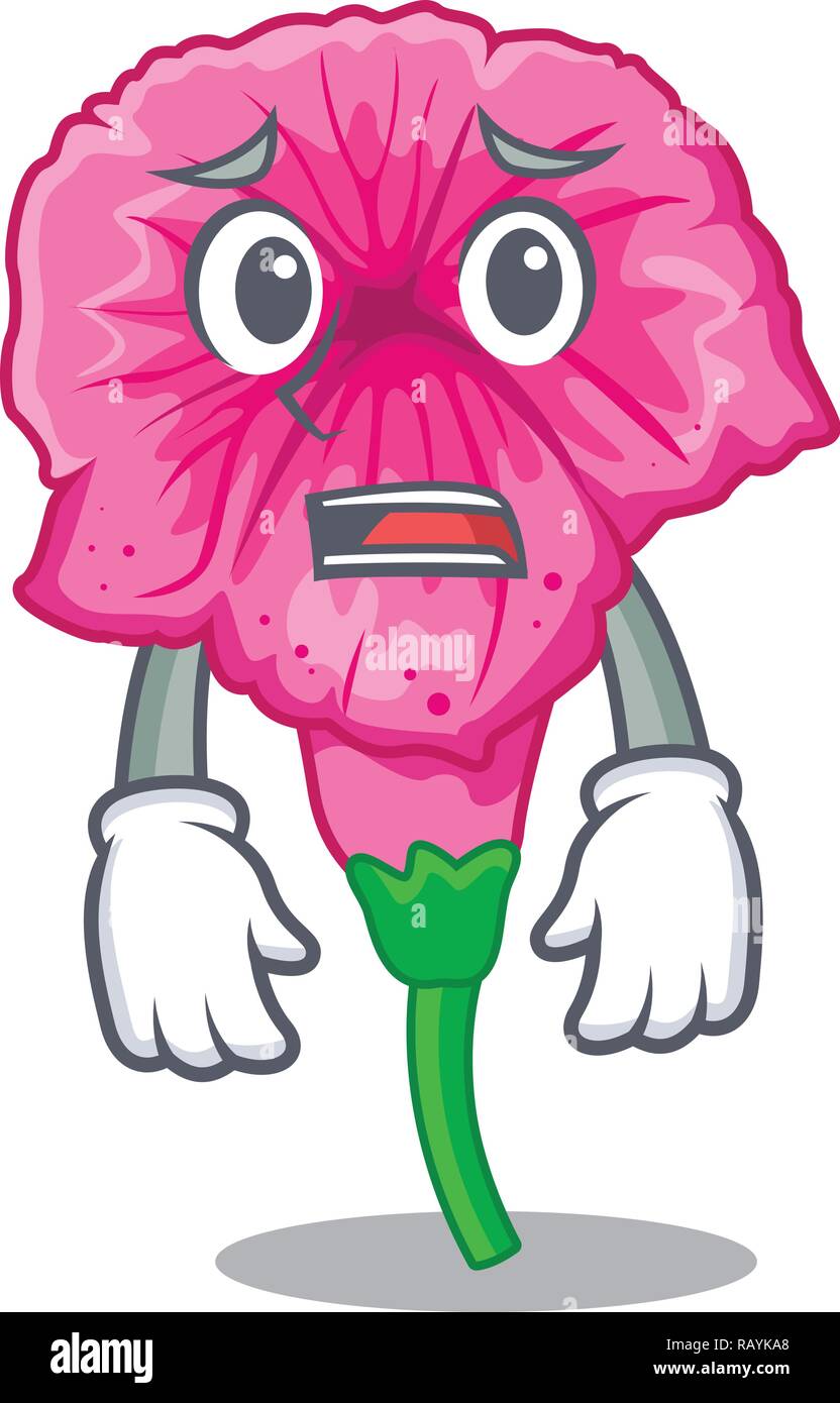 Afraid petunia flower grows in character pots Stock Vector Image & Art ...