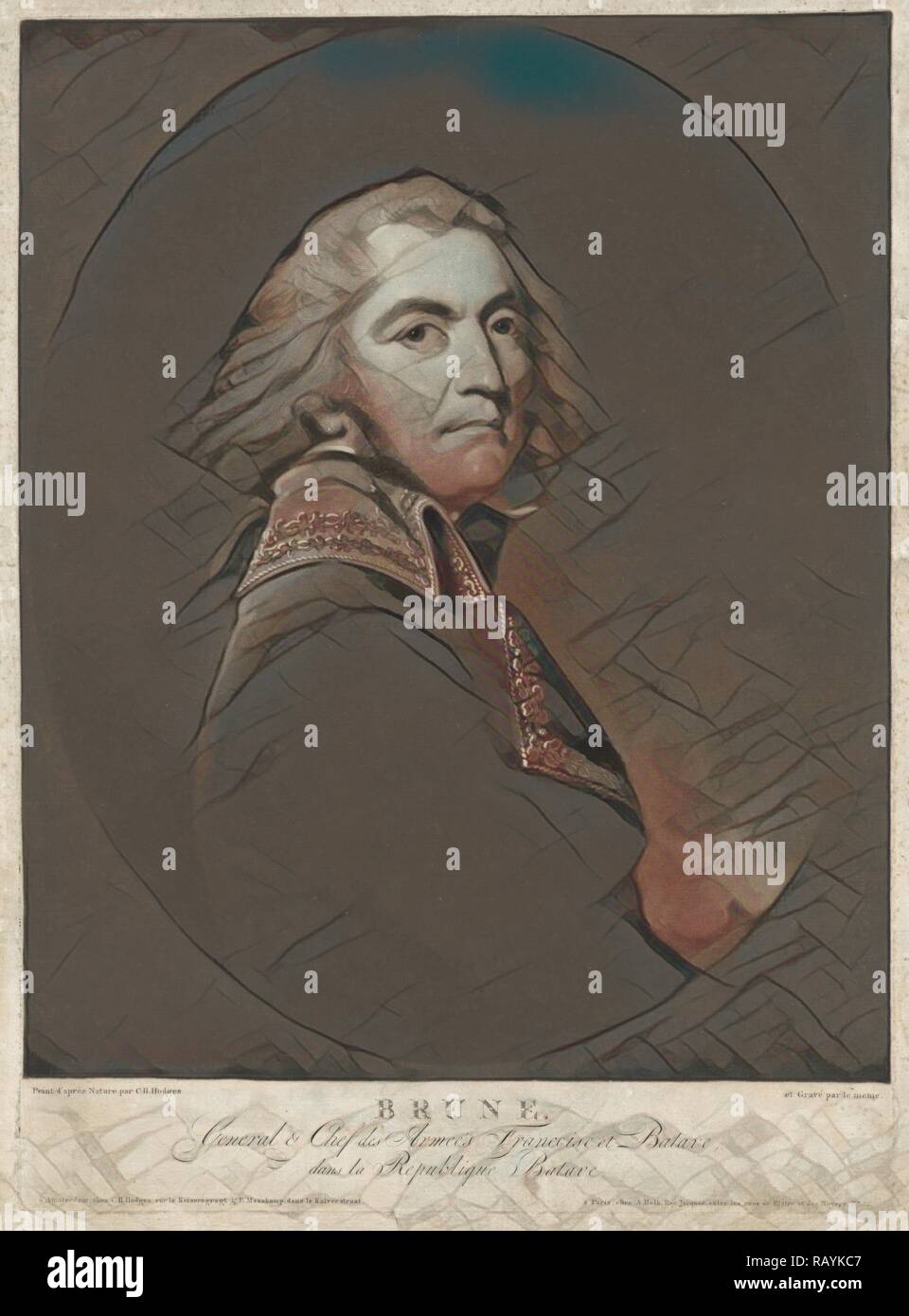 Portrait of Guillaume Marie-Anne Brune, Charles Howard Hodges, 1788 ...