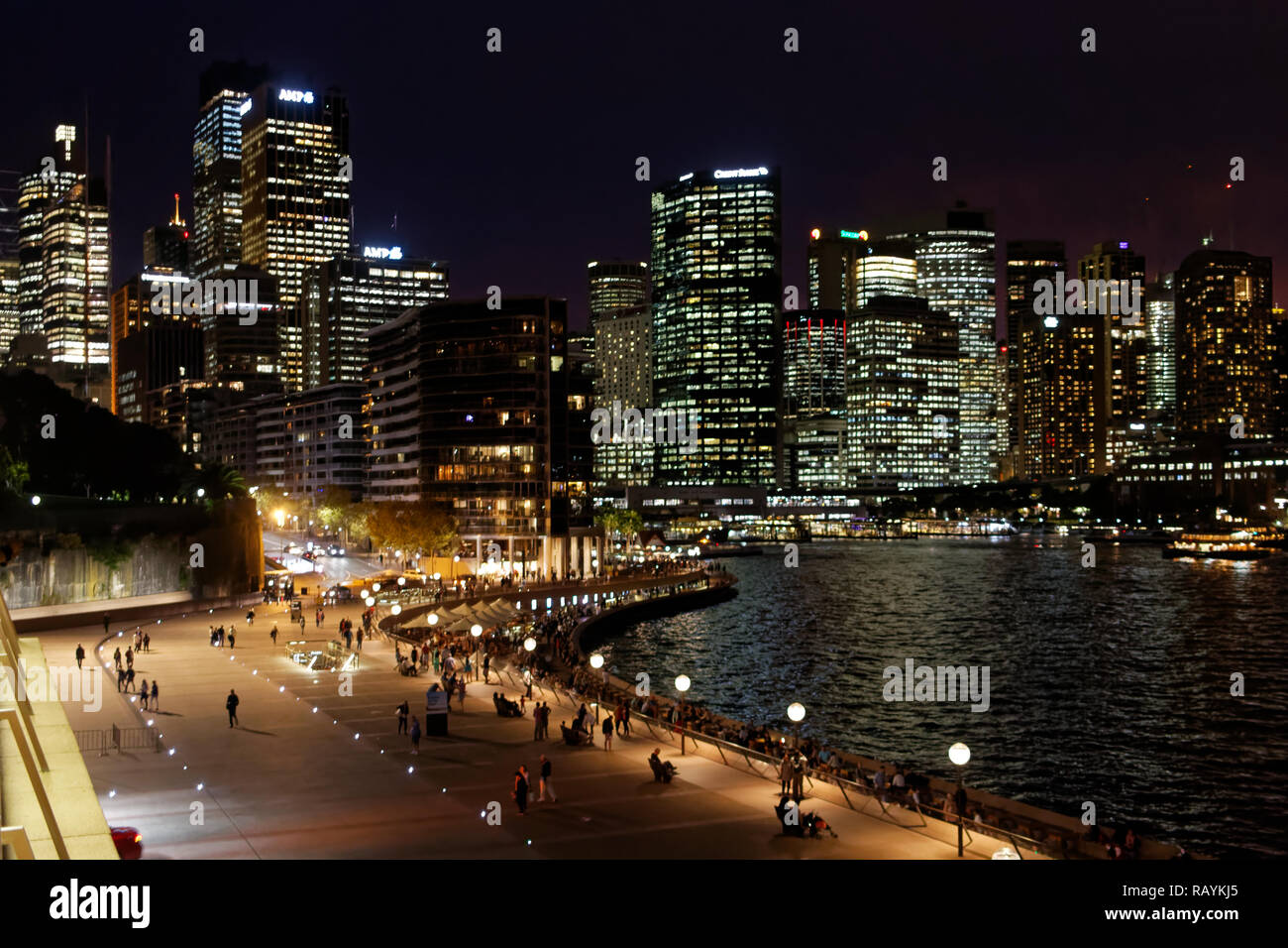 Sydney at night Stock Photo - Alamy