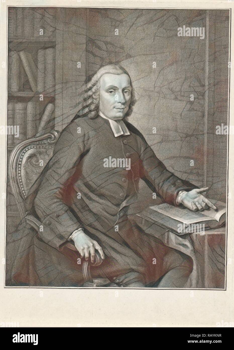 Portrait of Ericus Fredricus Alberti, Jacob Houbraken, Jacobus Buys ...