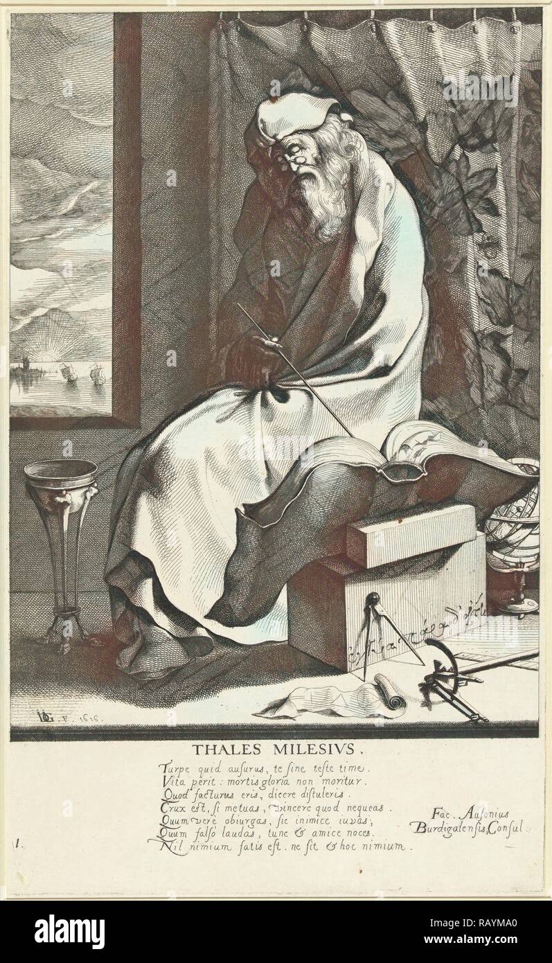 Thales of Miletus, Jacob de Gheyn (III), Decimus Magnus Ausonius ...