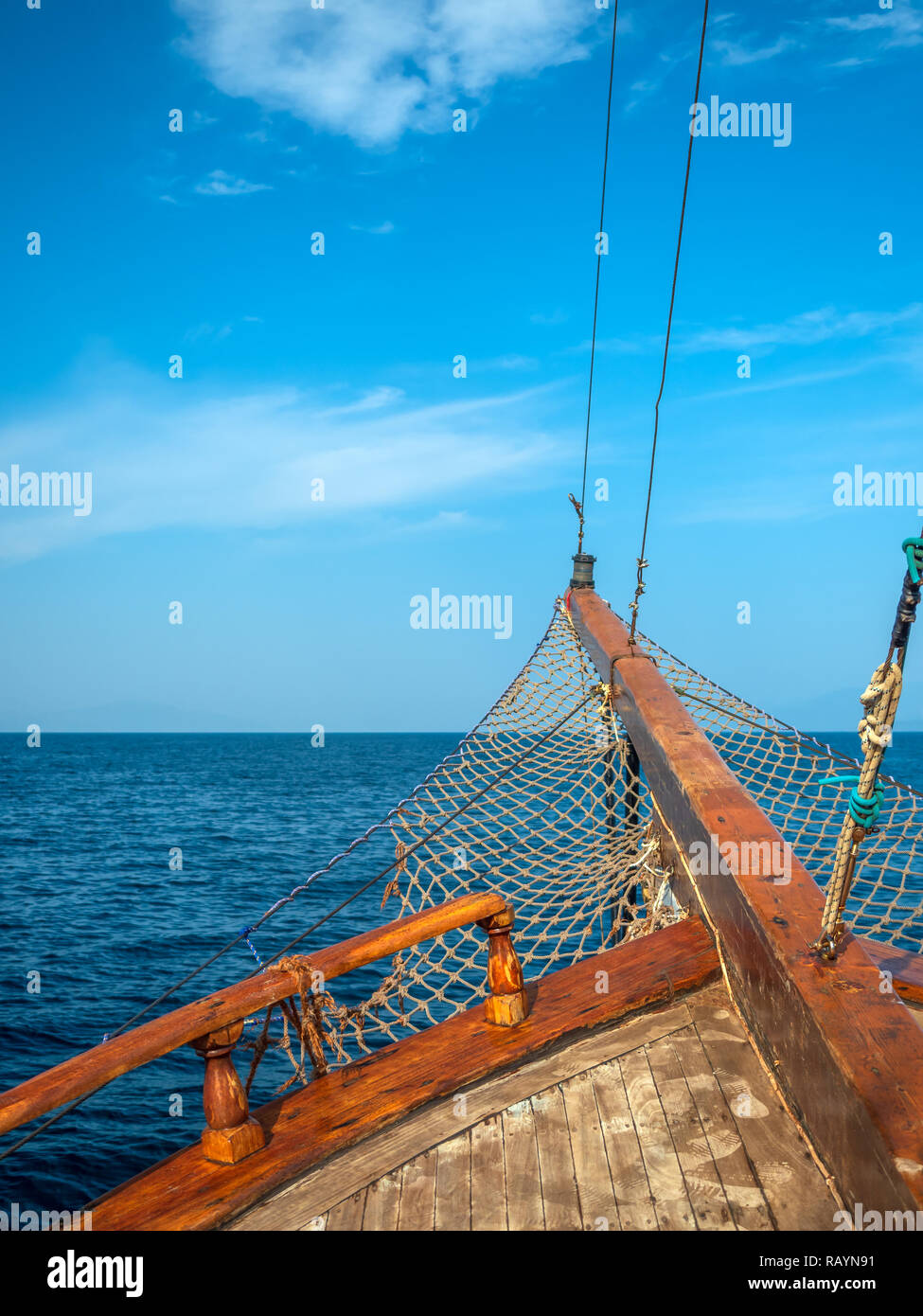 Old ship tackles. Old sailing ship vessel. Background Stock Photo - Alamy