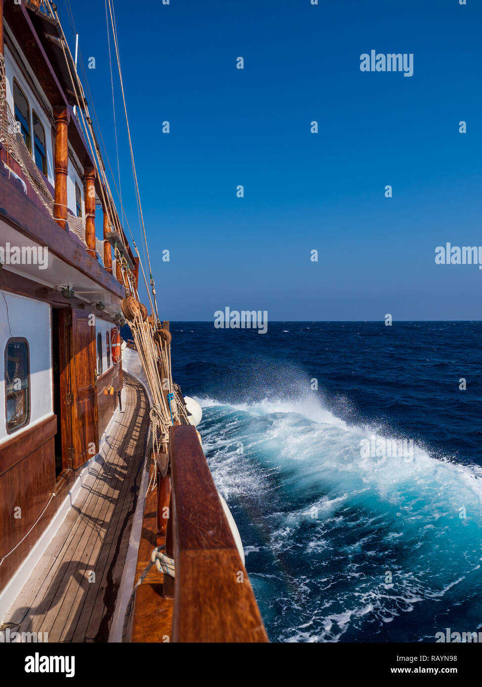 Old ship tackles. Old sailing ship vessel. Background Stock Photo - Alamy