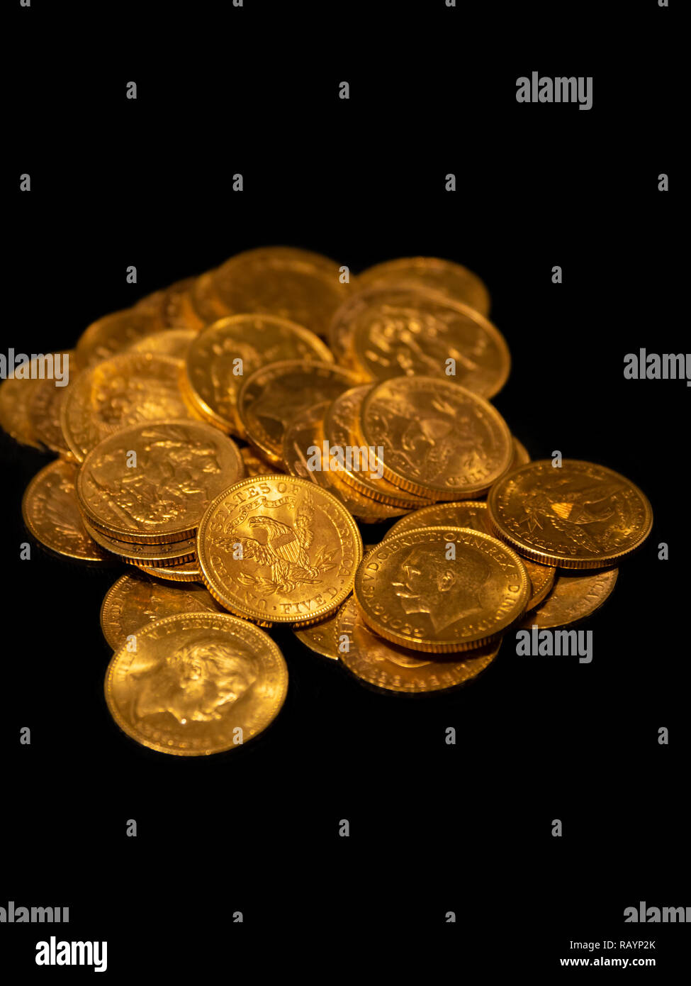 Coin stacking hi-res stock photography and images - Alamy