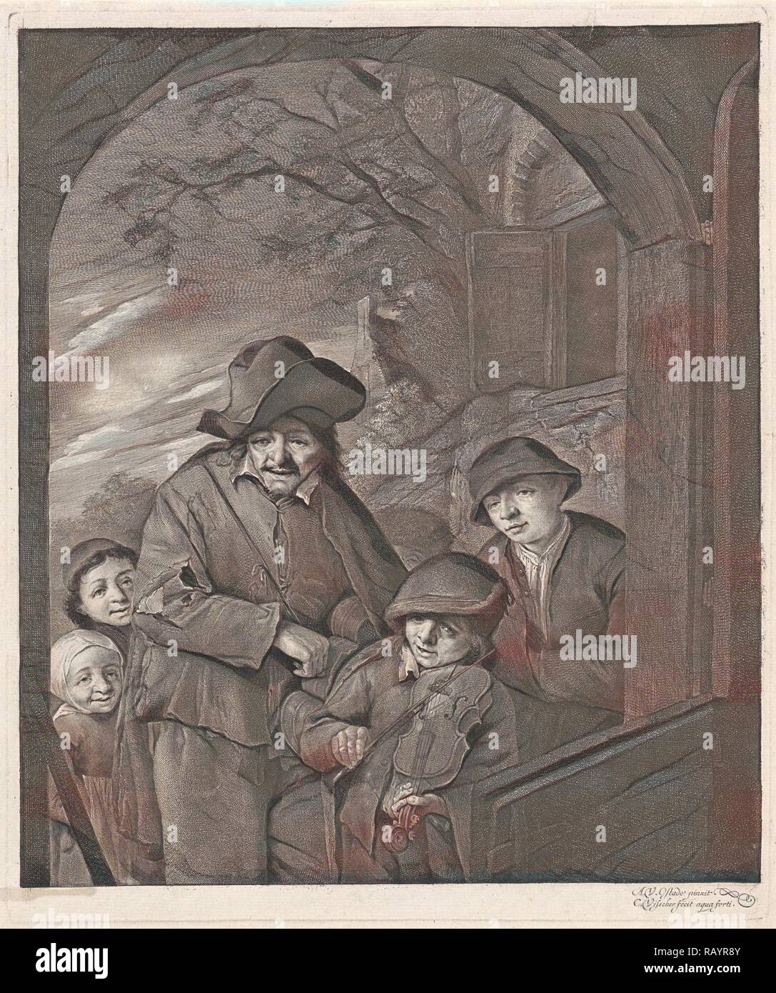 Liereman, Cornelis Visscher (II), 1638 - 1658. Reimagined by Gibon ...