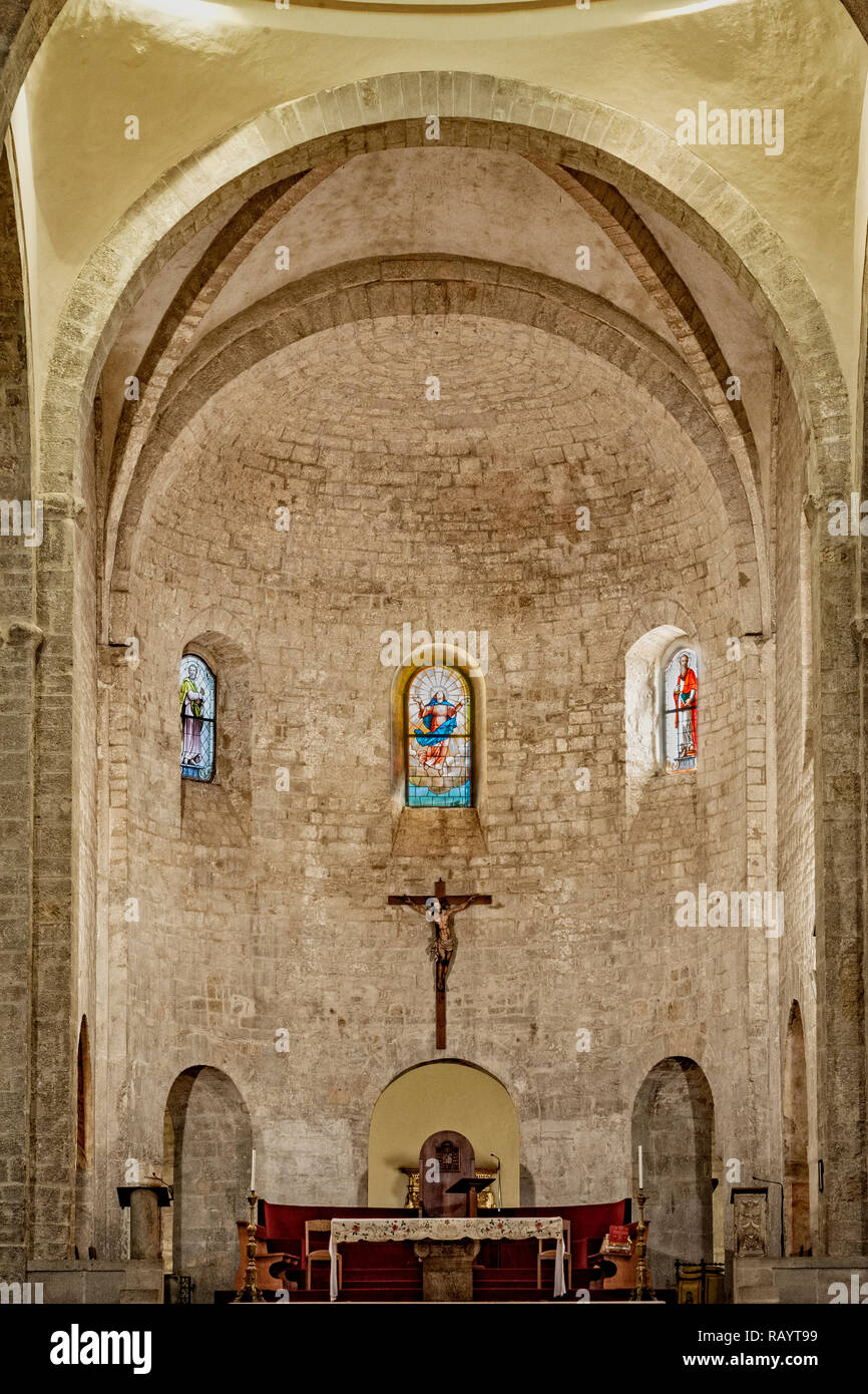 Italy Basilicat Acerenza Cathedral apse Stock Photo - Alamy