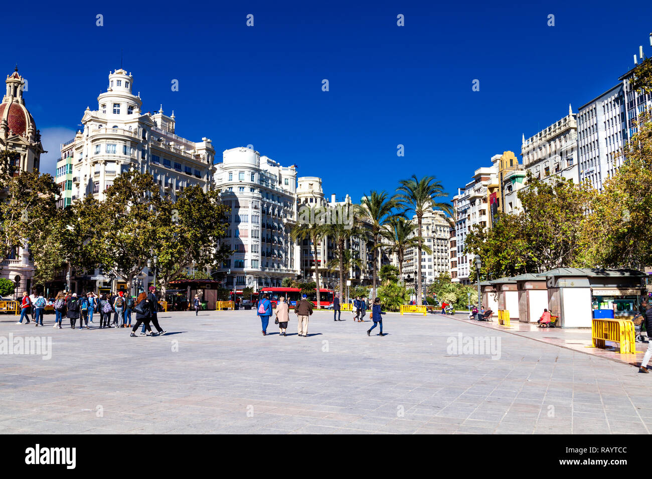 Valencia main square hi-res stock photography and images - Alamy
