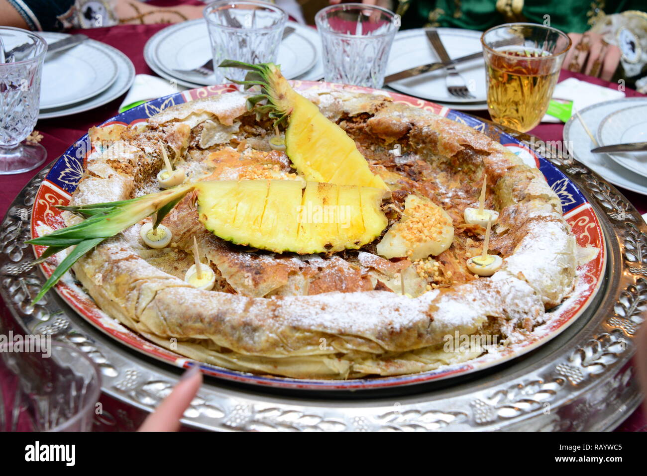 Seafood Bastilla High Resolution Stock Photography and Images - Alamy