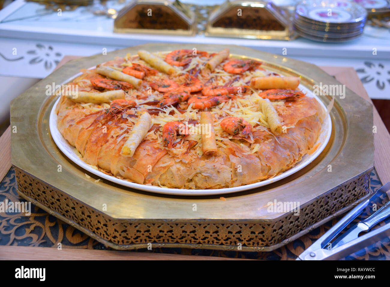 Seafood bastilla hi-res stock photography and images - Alamy