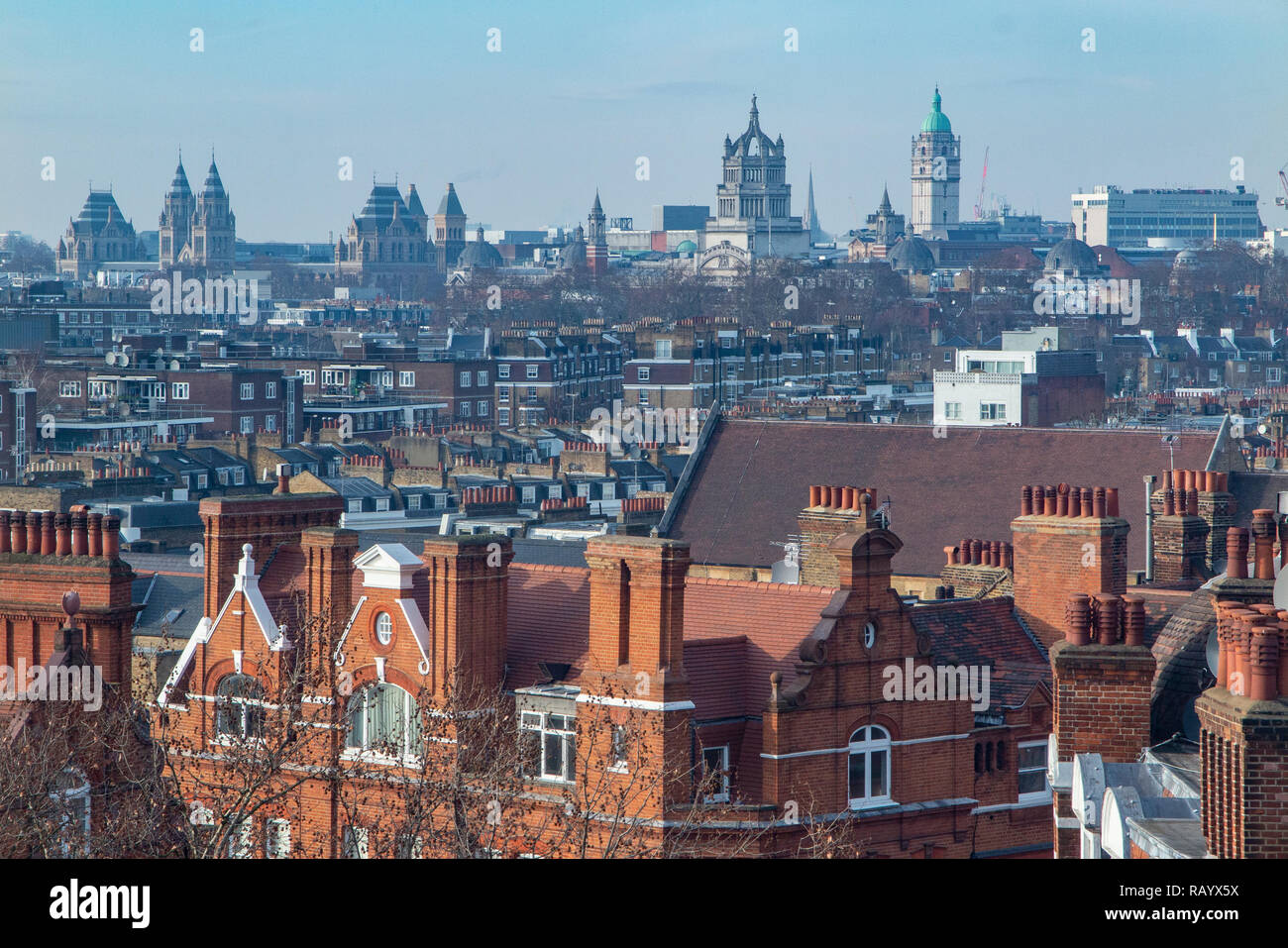 Kensington chelsea skyline hi-res stock photography and images - Alamy