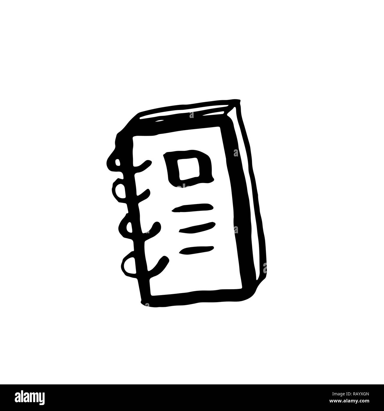 Notes document icon Black and White Stock Photos & Images - Alamy