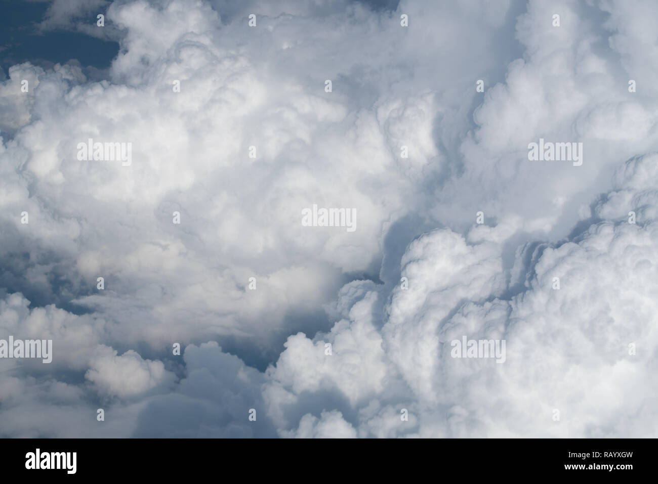 cloud scatter spread on blue sky background Stock Photo - Alamy