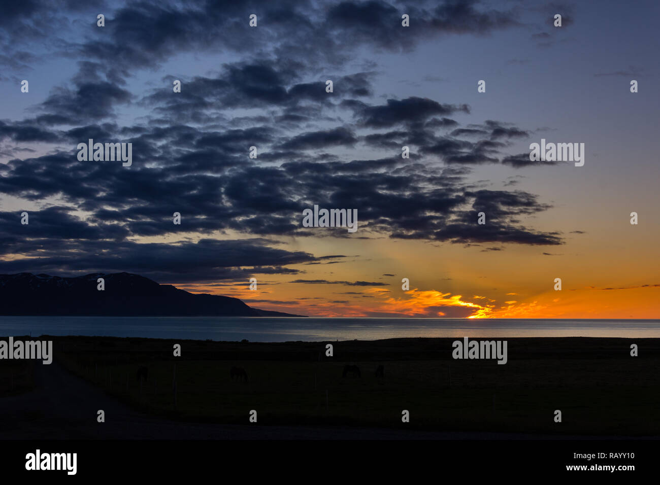 Husavik mountain hi-res stock photography and images - Alamy