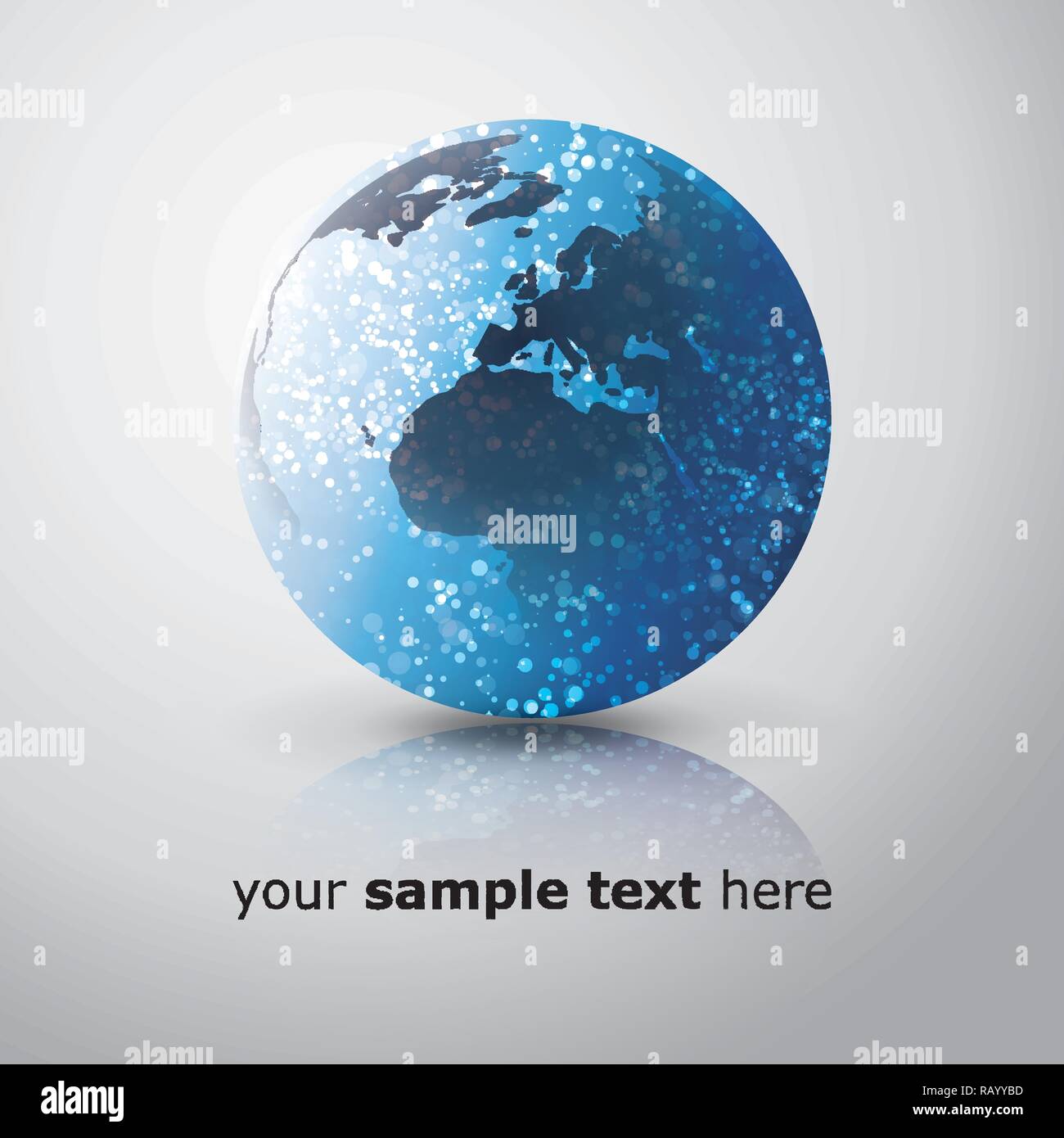 Globe Design Vector Stock Vector Image & Art - Alamy