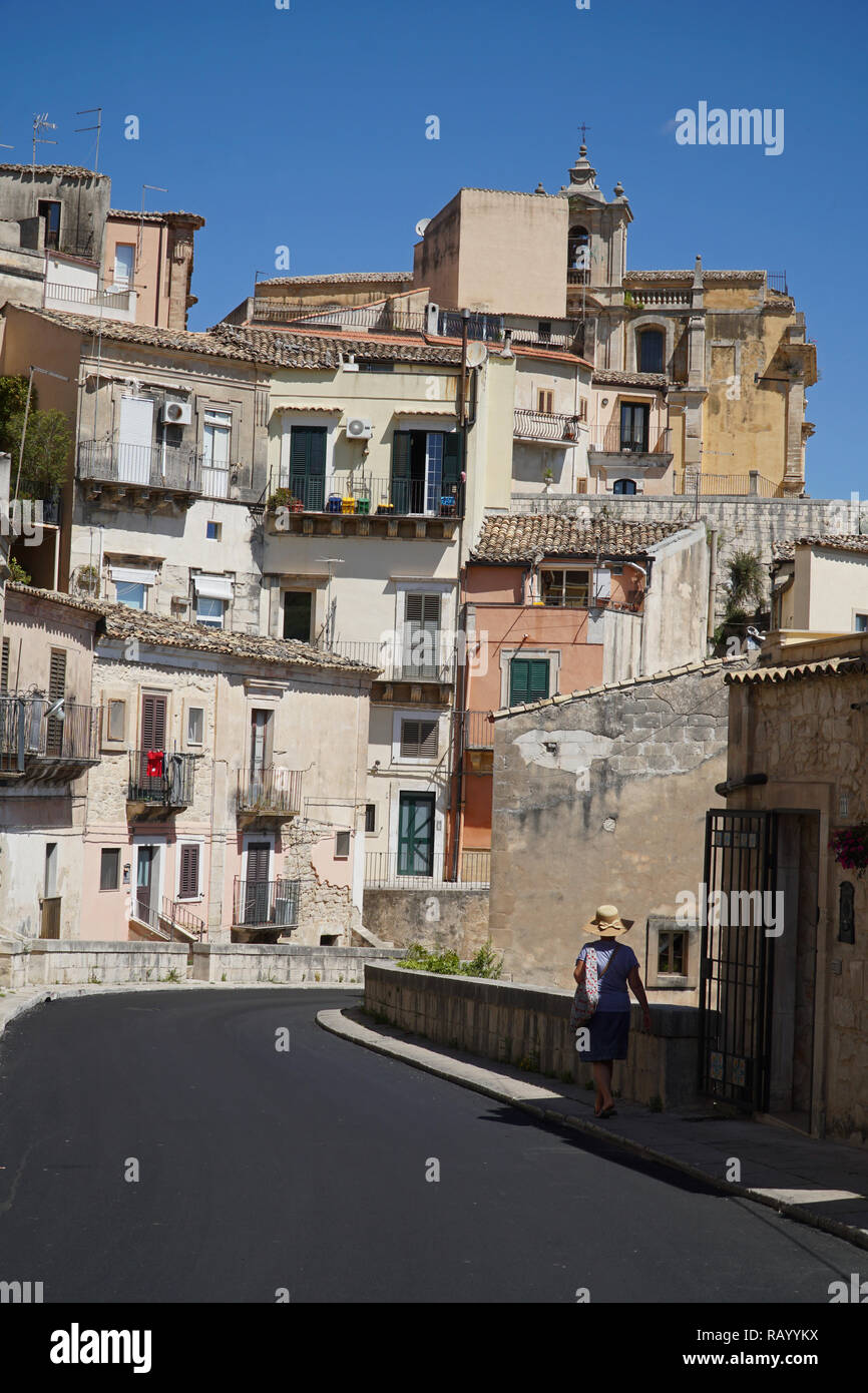 Ragusa in Sicily, Italy Stock Photo - Alamy