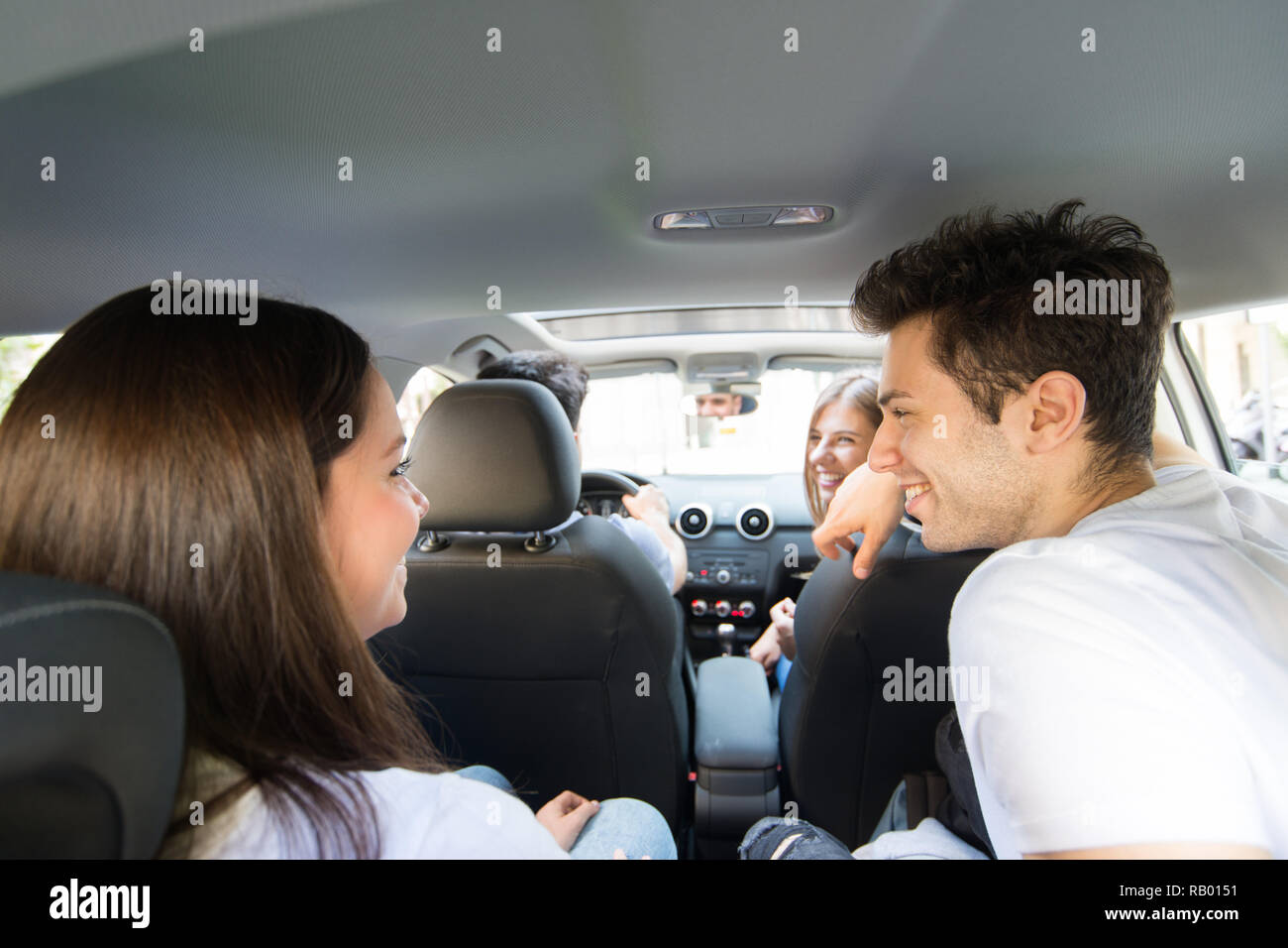 Car sharing students hi-res stock photography and images - Alamy