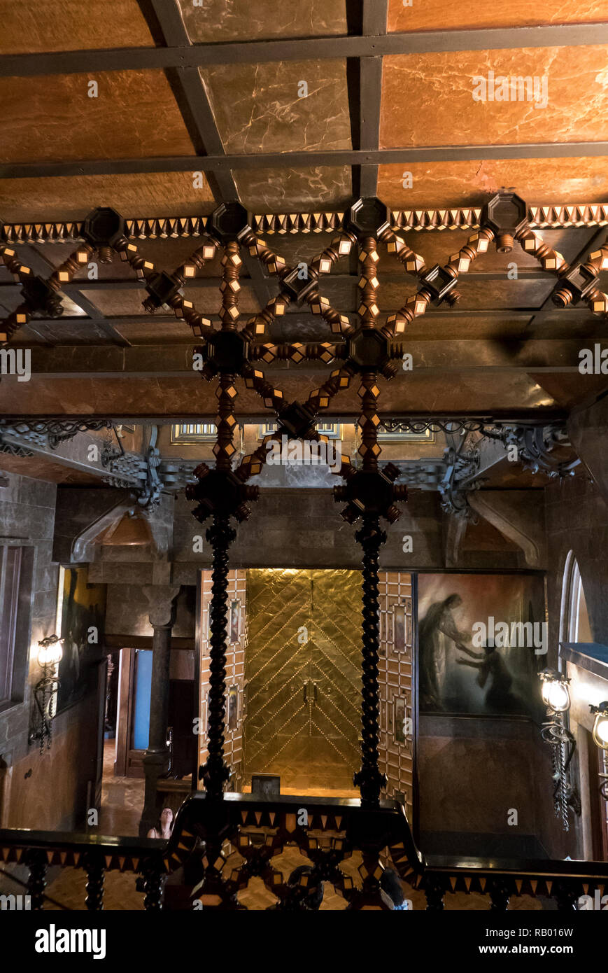 The Palau Güell ( Guell Palace) is a mansion designed by the architect ...