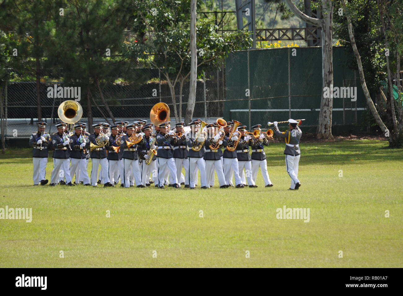 Pma cadets marching hi-res stock photography and images - Alamy