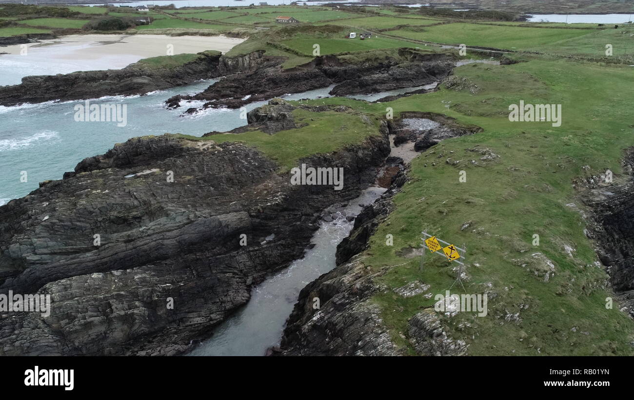 Sherkin island aerial hi-res stock photography and images - Alamy