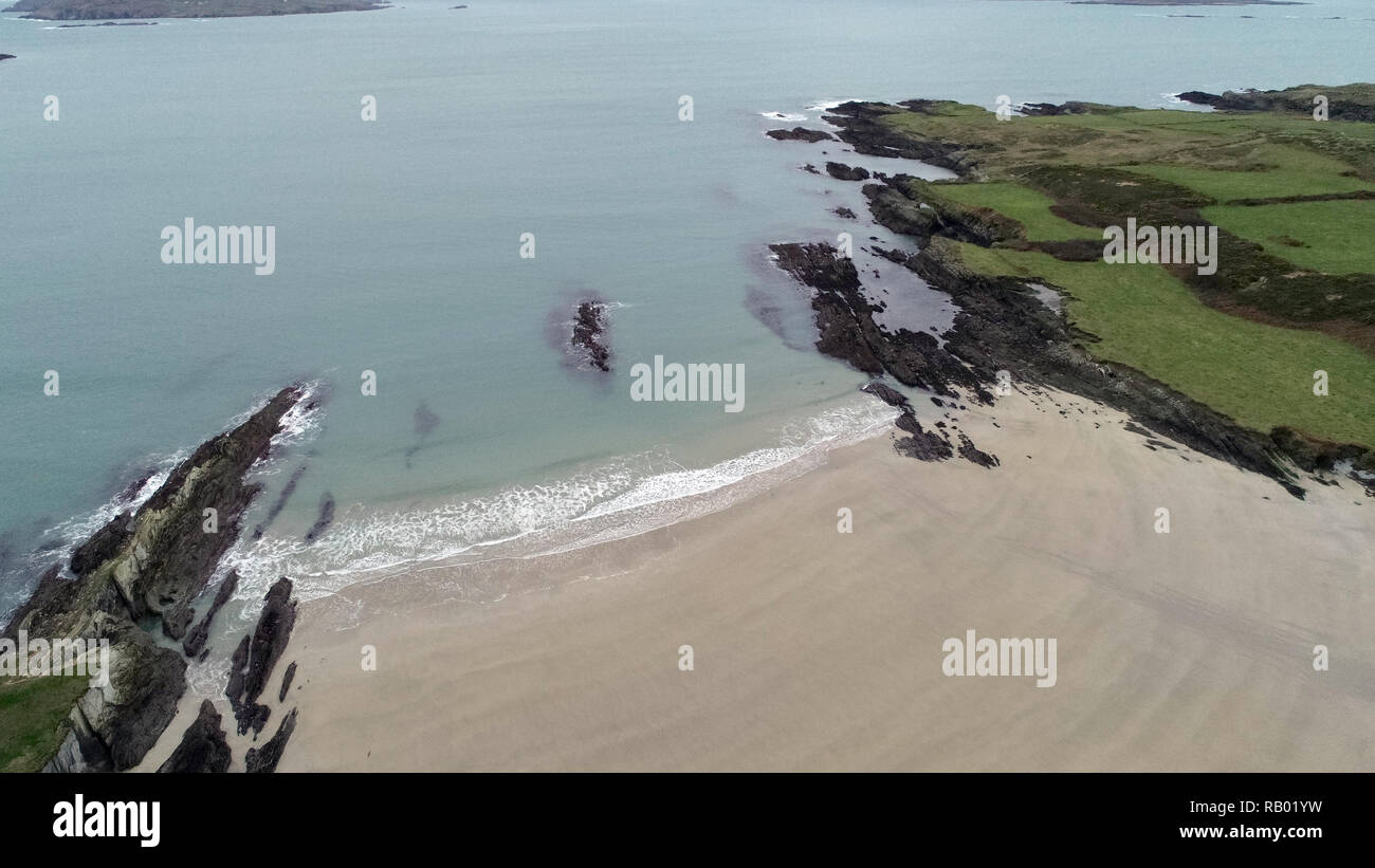 Sherkin island aerial hi-res stock photography and images - Alamy