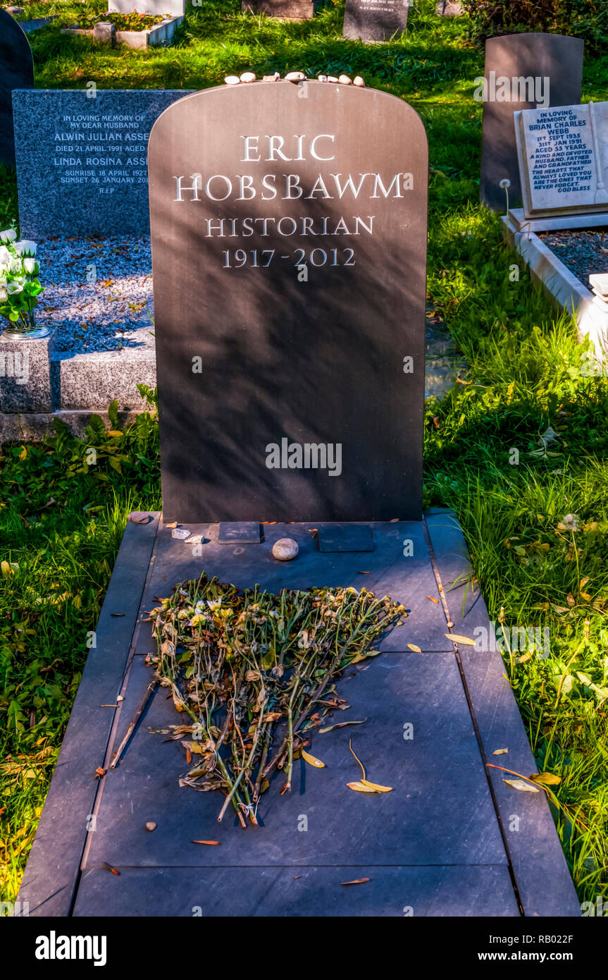 Eric hobsbawms grave hi-res stock photography and images - Alamy