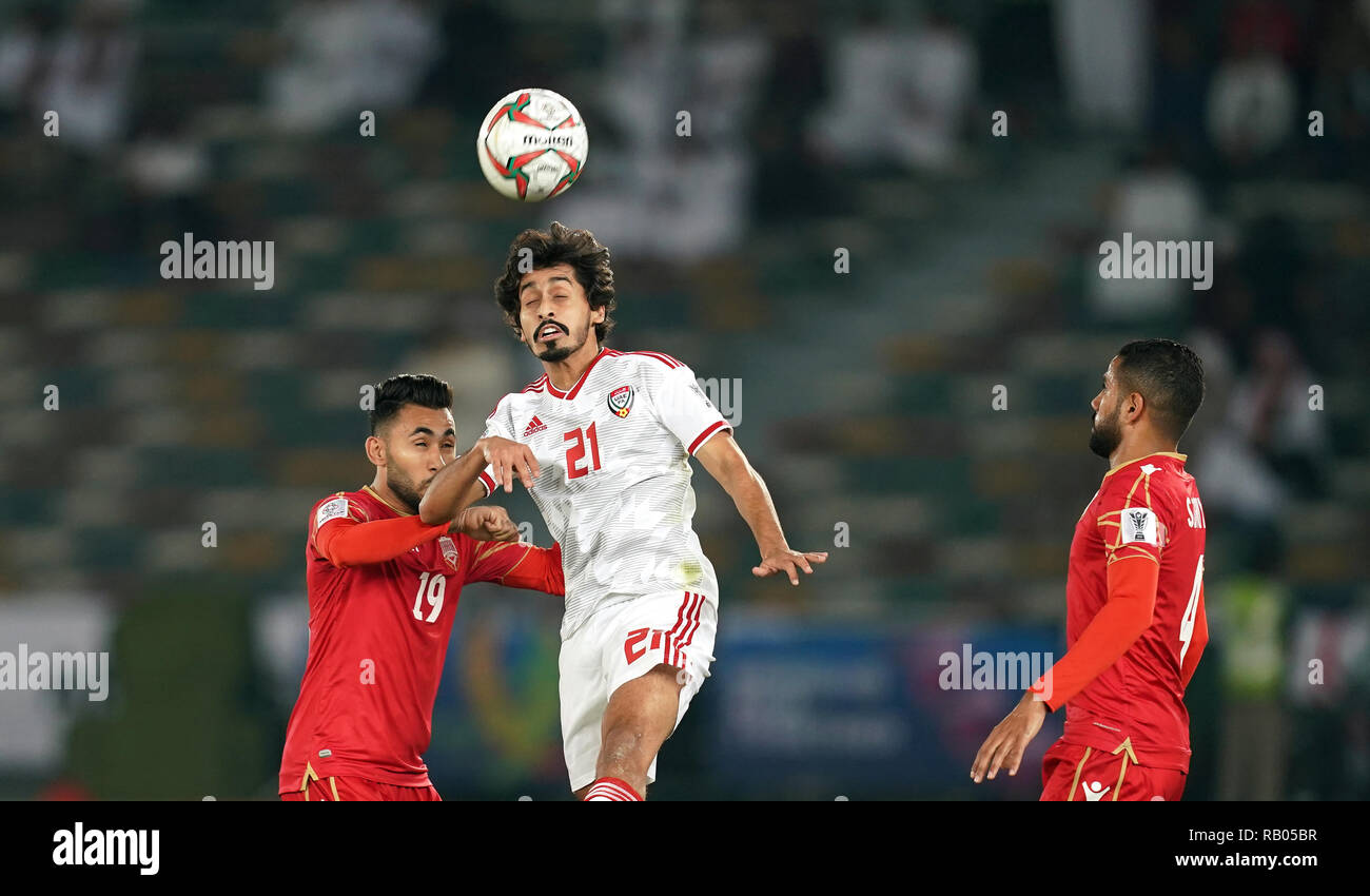 Zayed Sports City Stadium, Abu Dhabi. January 5, 2019 : Khalfan Mubarak ...