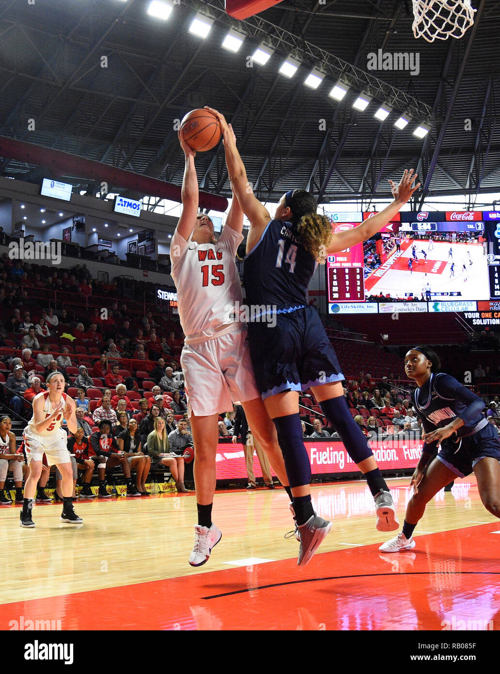 Kentucky, USA. Jan. 5, 2019; Old Dominion Lady Monarchs forward Dejah ...
