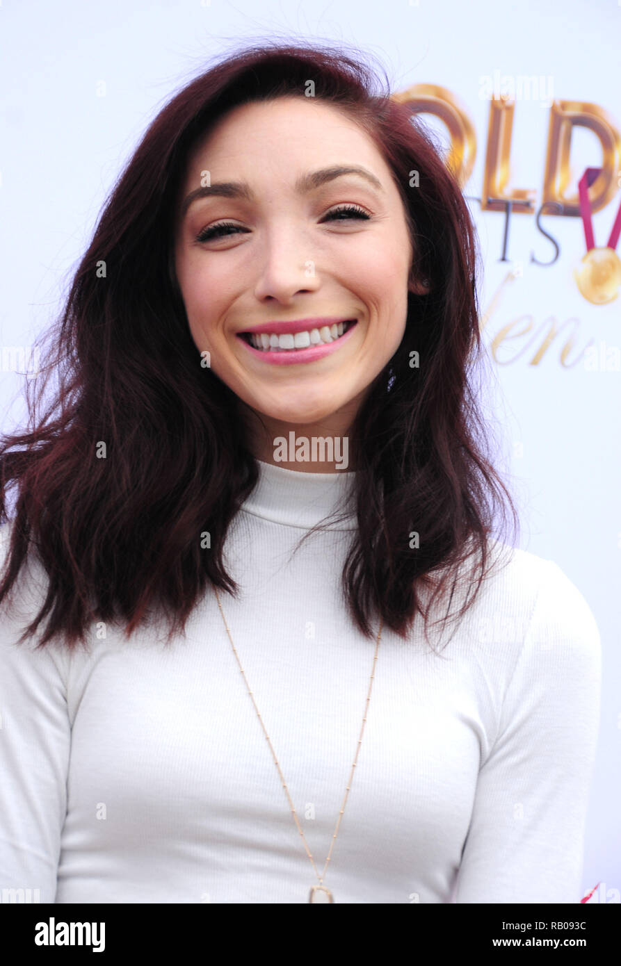 California, USA. 5th Jan 2019. American ice dancer Meryl Davis attends ...