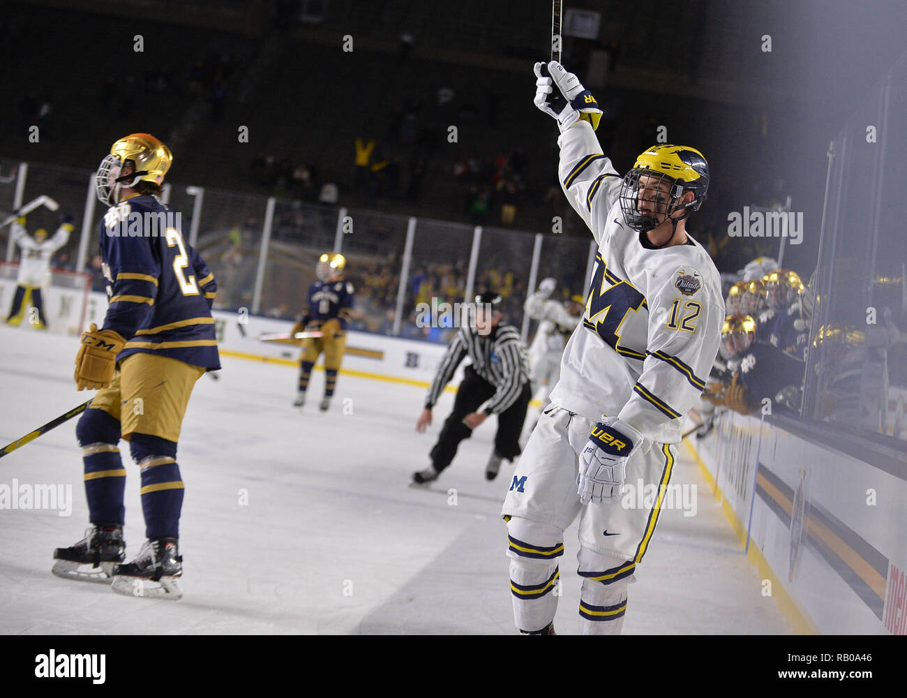 Indiana, USA USA. 05th Jan, 2019. Michigan Wolverines forward Dakota ...