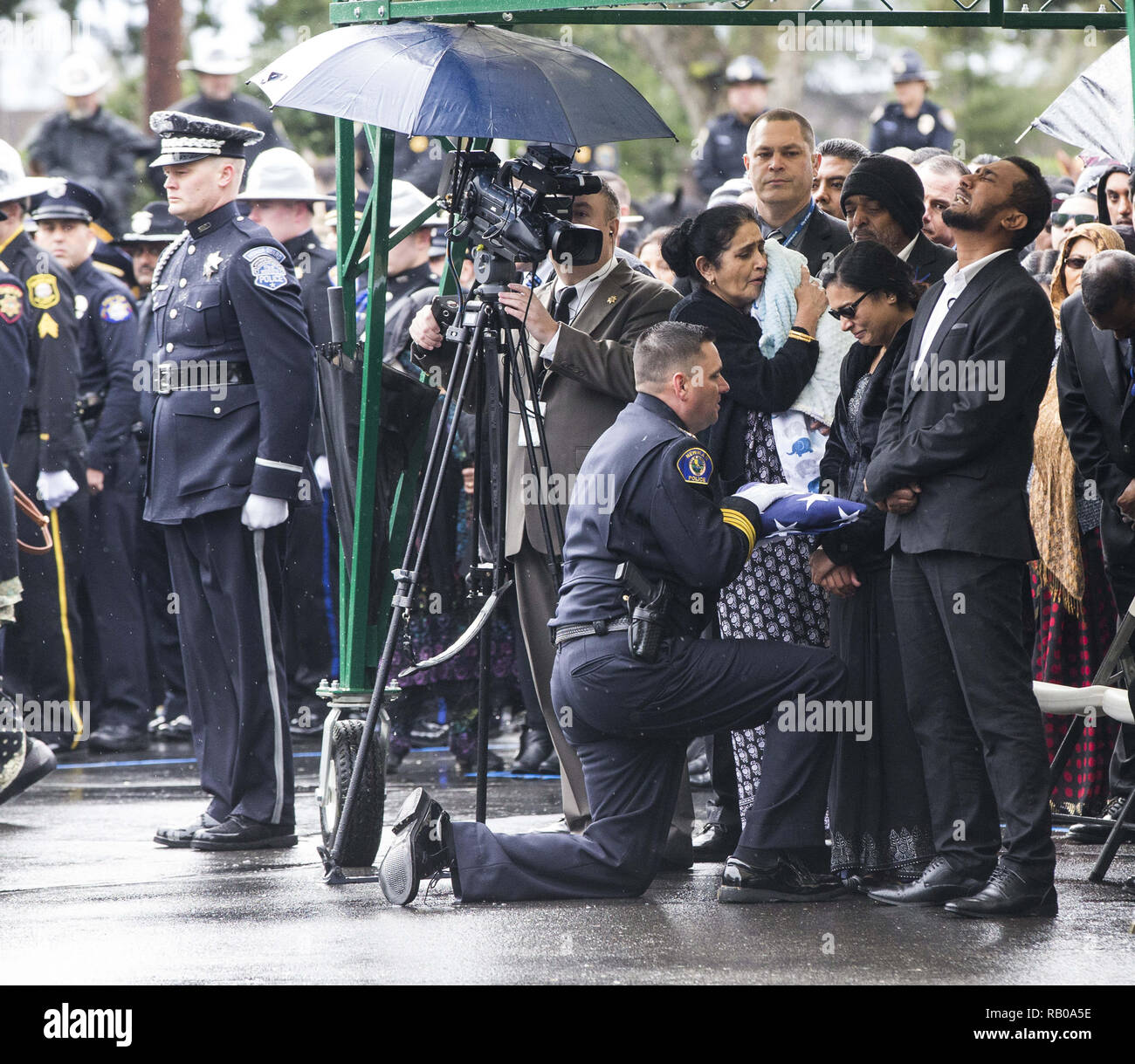 Modesto, California, U.S.A. 5th Jan, 2019. Newman Police Chief Randy ...