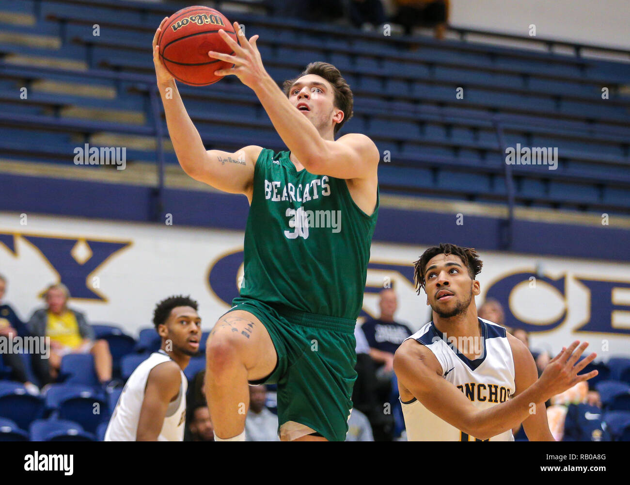 Oklahoma, USA. 5th Jan, 2019. Northwest Missouri Guard Joey Witthus (30 ...
