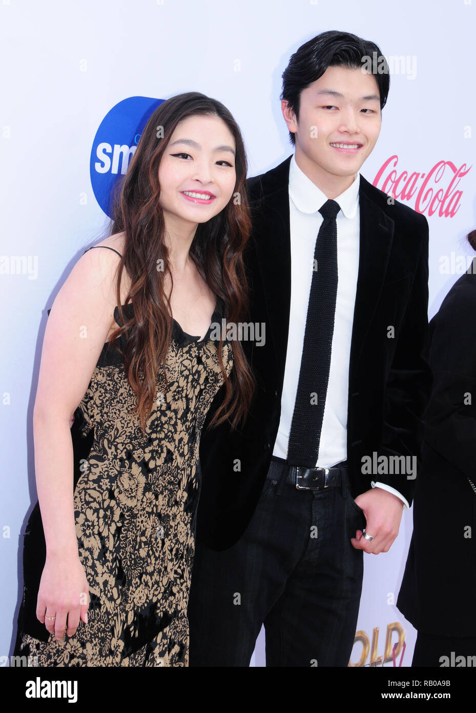 California, USA. 5th Jan 2019. American Ice dancers Maia Shibutani and ...