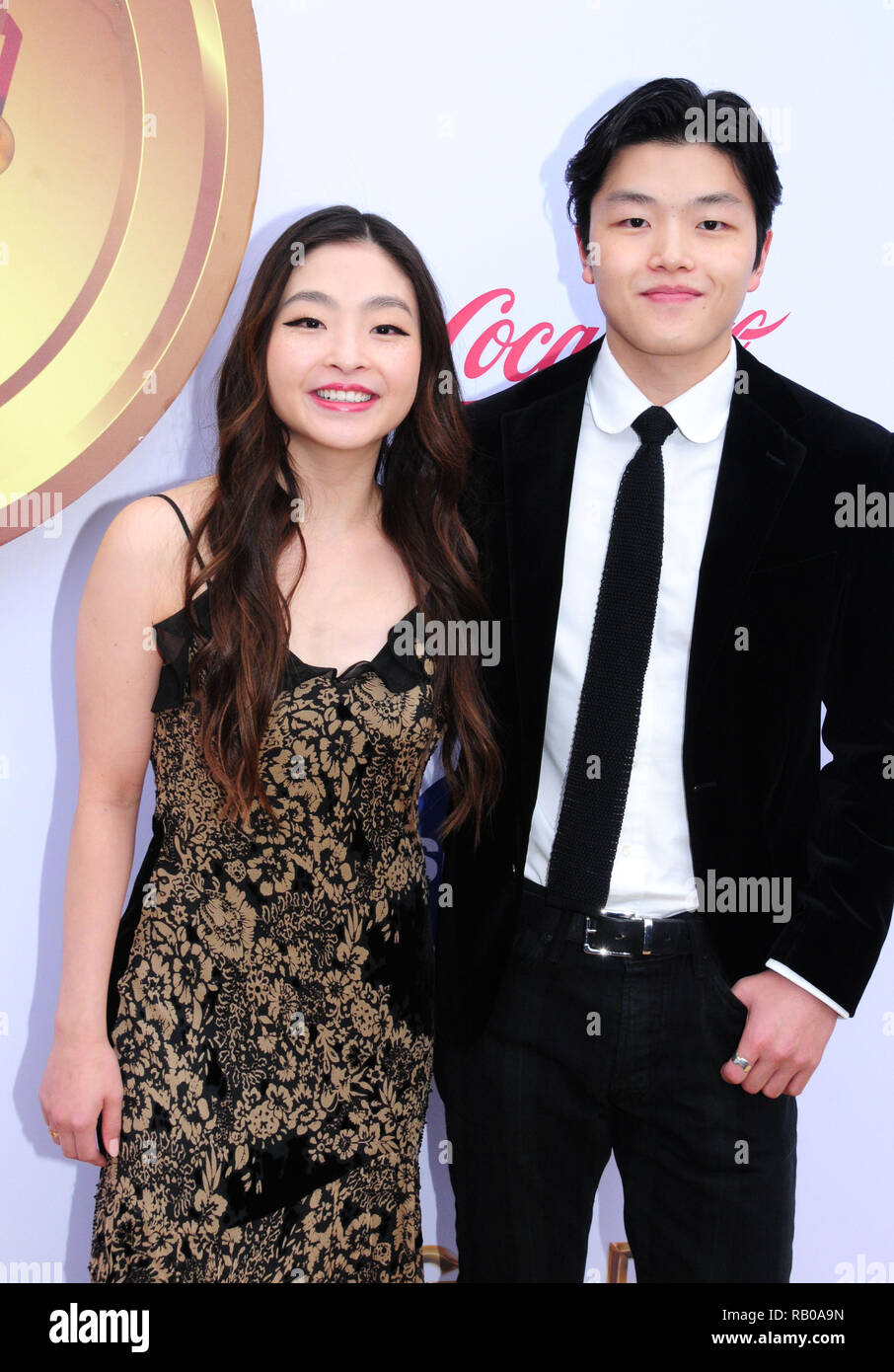 California, USA. 5th Jan 2019. American Ice dancers Maia Shibutani and ...