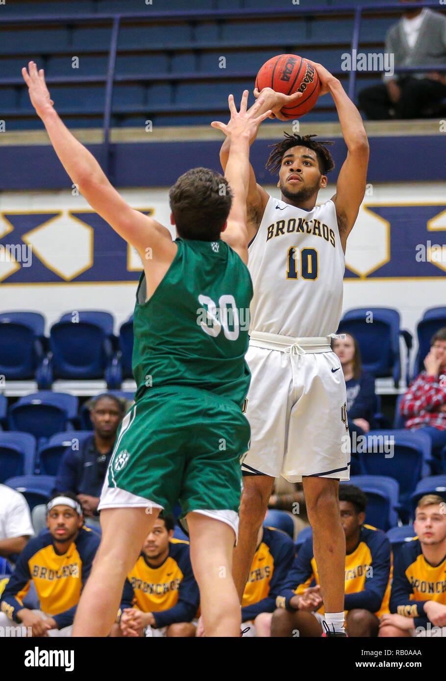 Oklahoma, USA. 5th Jan, 2019. University of Central Oklahoma Forward ...