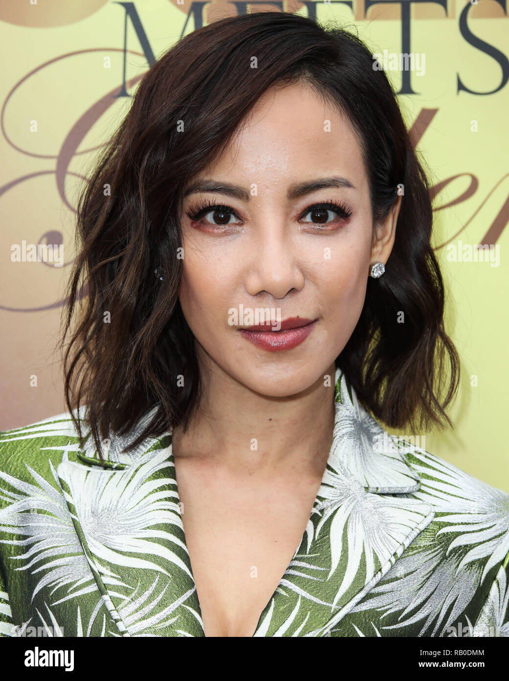 California, USA. 5th Jan 2019. Fiona Xie arrives at the 6th Annual Gold ...