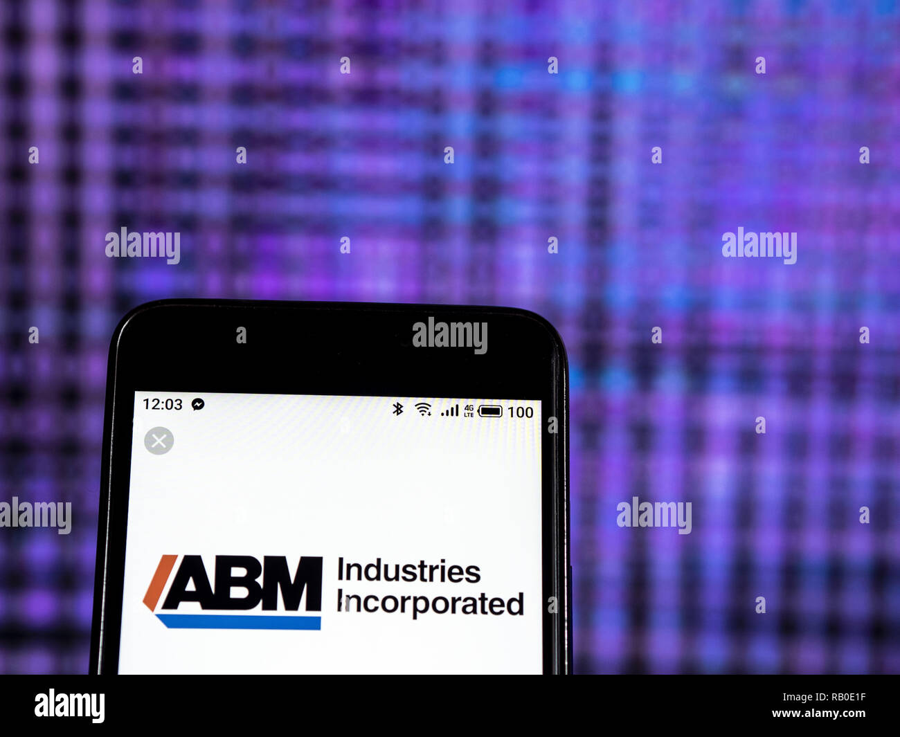 Abm logo hi-res stock photography and images - Alamy