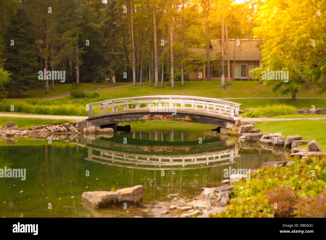 Devonian Botanical Garden Edmonton Stock Photo - Alamy