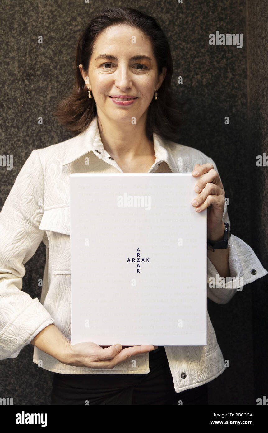 Elena Arzak presents her new book 'Arzak + Arzak' at the Apunto ...