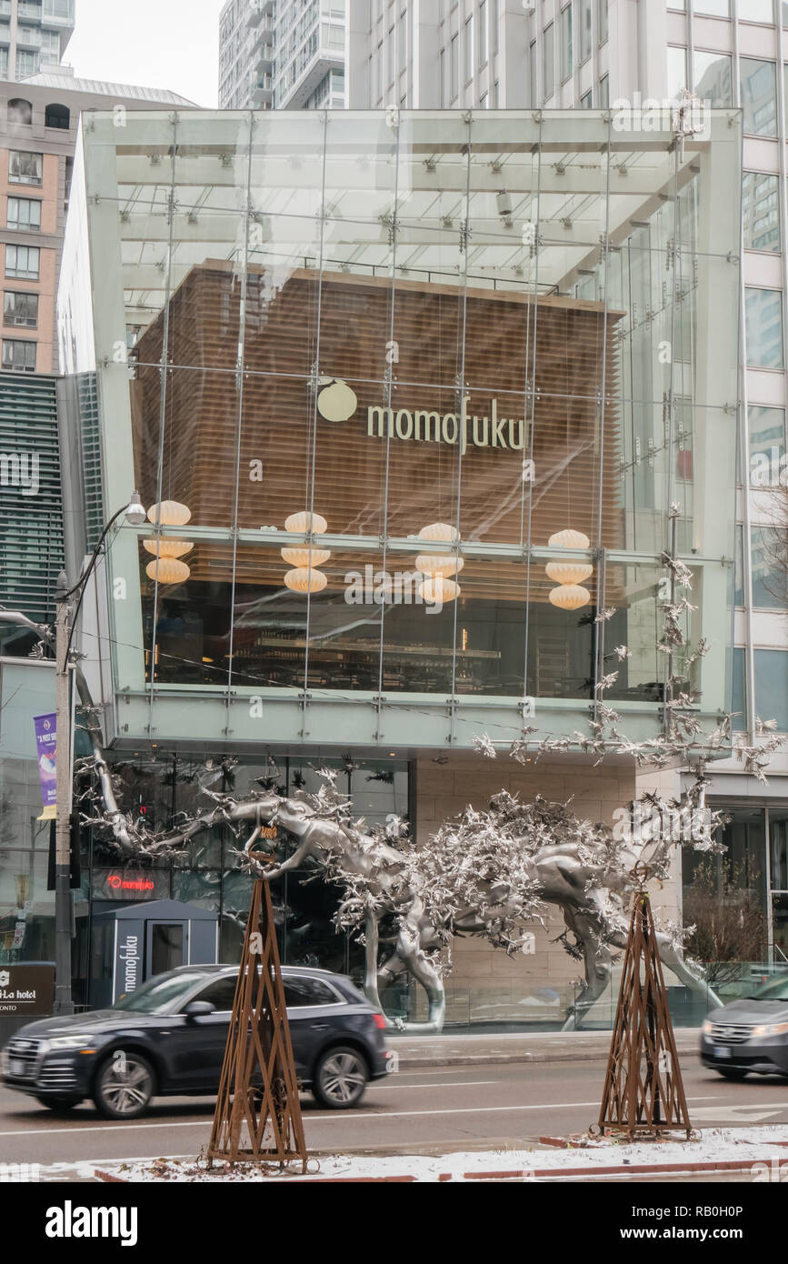 momofuku restaurant exterior in toronto canada Stock Photo - Alamy